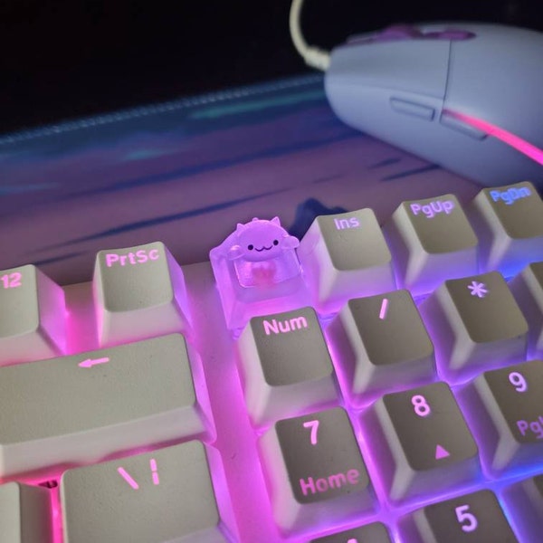 Catty Keycap (bongo Cat Meme Inspired) - Bongo Cat Keycap - Artisan ...