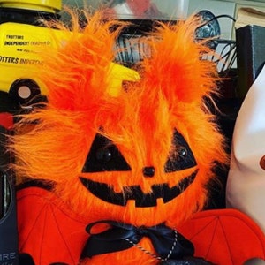 Pumpkin Rabbit Plush Halloween Toys Halloween Bunny | Etsy