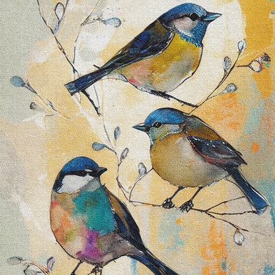 Bird Ephemera Vintage Collage Printable Junk Journal Half Papers ...