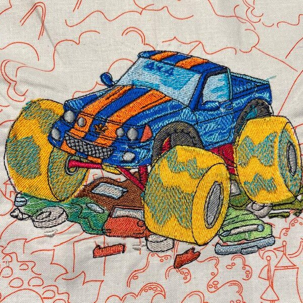 Small Tornado - Machine Embroidery Design - Etsy