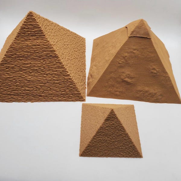 Pyramids Diorama Giza Pyramid Set, Great Pyramids of Egypt, Decorative ...