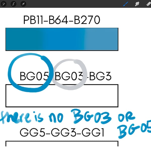 READ LISTING FIRST! Free Ohuhu Color Charts - Etsy