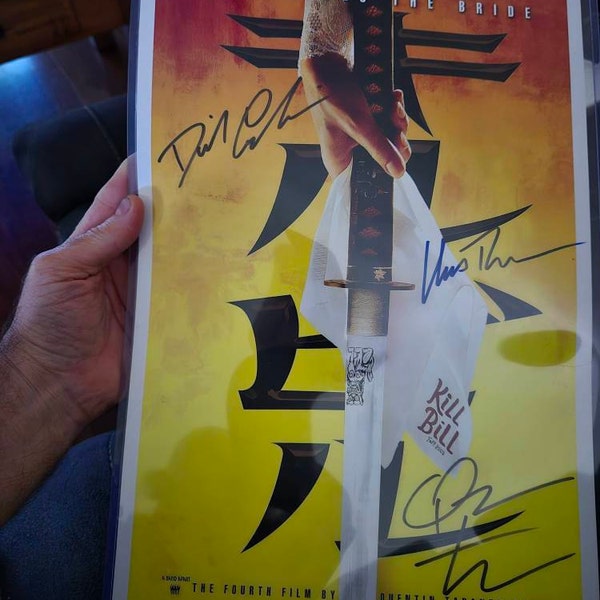 The Fifth Element 3 Cast-members Signed Movie Poster COA AUTHENTICATED ...