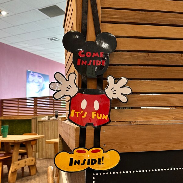 INSTANT DOWNLOAD Printable Classic Mouse Hanging Welcome Door Sign ...