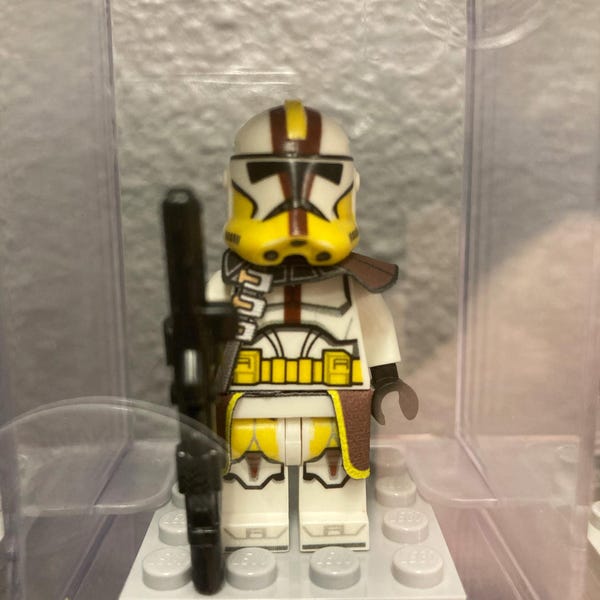 P2 Clone Commander Custom Decaled LEGO Minifigures! (type 2- Rex ...