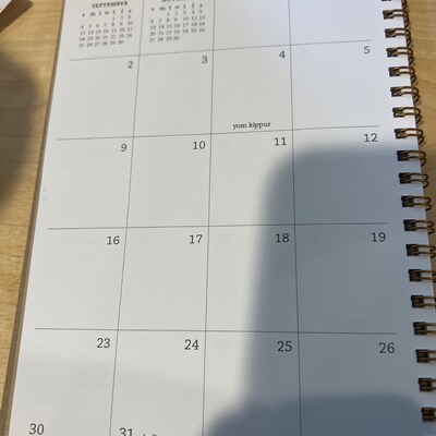 2 Year Small Monthly Spiral Planner Start Any Month - Etsy