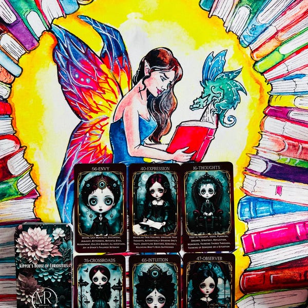 CHRISTMAS DECK- the Magic of Christmas Oracle- Mystical- Holiday Tarot ...