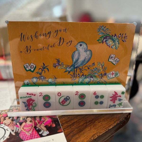 Personalized Mahjong Gift Perfect for Special Occasions - the Art of ...
