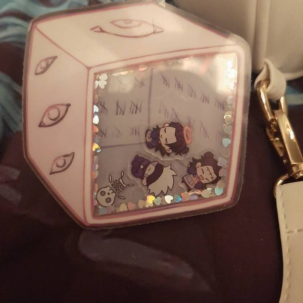 Prison Cube Shaker Charm - Etsy