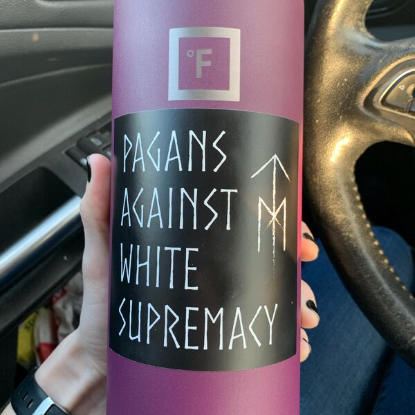 No Nazis in Valhalla Shirt, Anti-racist Rune Tee, Norse Pagans Against ...