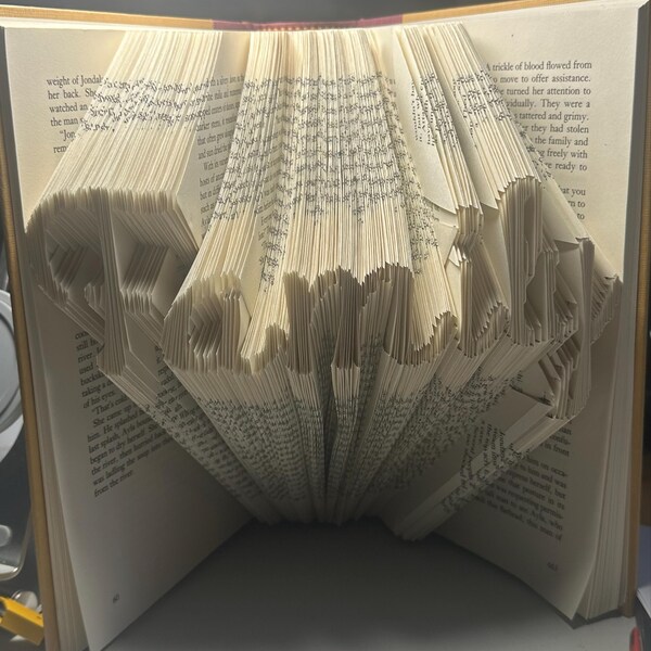 Roller Coaster 180 Cut & Fold Book Folding Pattern (digital Download ...