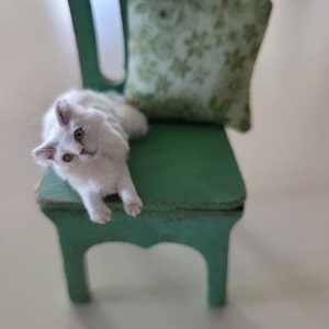 Dollhouse Miniature 1:12th Scale Cat Animal Pet Litter Tray and a ...