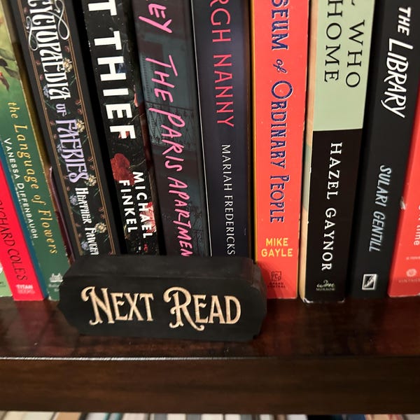 Book Genre Signs-gifts for Book Lovers- Book Shelf Decor- Categories ...