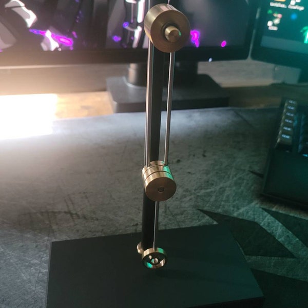 Mini Double Pendulum (gymnast) Desk Toy - (BLACK) - Etsy