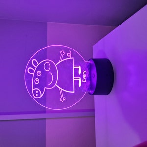 Sonic the Hedgehog Lighted Sign / Night Light Personalized - Etsy