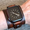 Leather Watch Cuff, Handmade Men Women Wrist Band, Artisan 20mm 22 Mm ...