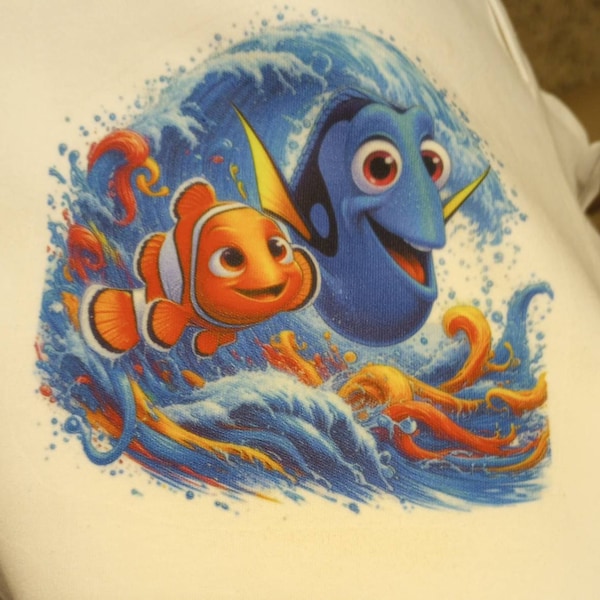 10 PNG Finding Nemo, Finding Dory Splash and Watercolor Digital Design ...