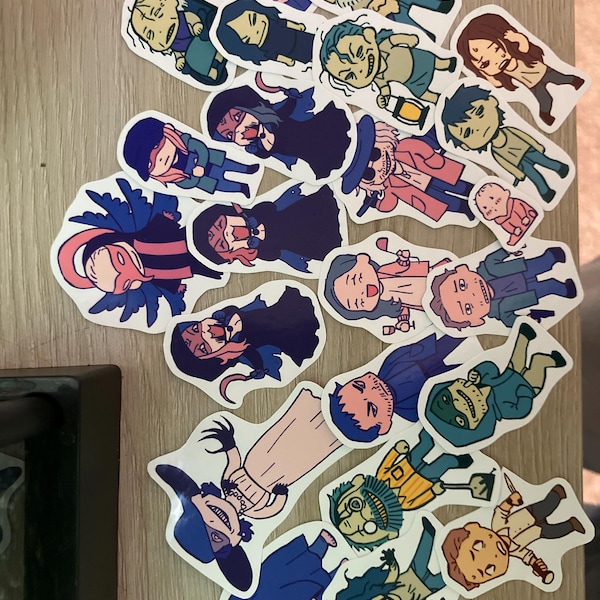 RE7 Stickers - Etsy