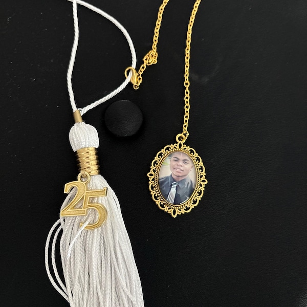 Custom Memorial Graduation Cap Tassel Charm, Keep Your Loved One's ...