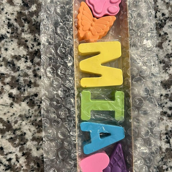 Farm Animal Crayon Party Favors, Birthday Party Favor, Cow, Bull, Pig ...