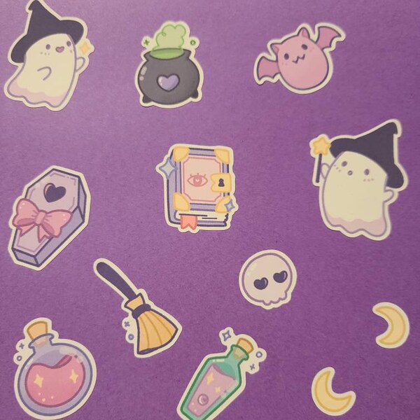 Spellbound Sticker Sheet Cute for Planners Bullet Journal Notebook or ...
