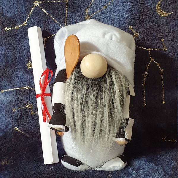 Handmade Chef Gnome With Spoon, Nordic, Gonk, Swedish Tomte - Etsy
