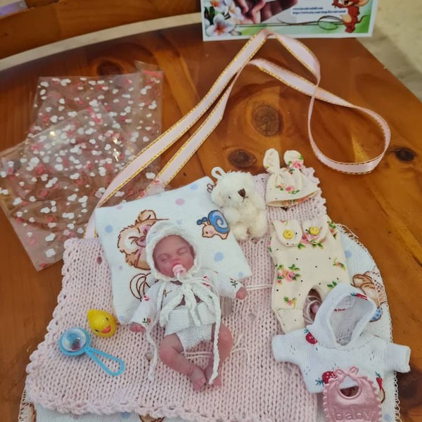 Mini Silicone Baby Doll Girl 6 Inch Catrina, Mini Silicone Babies ...