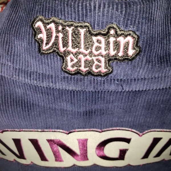 Villain Era Patch - Main Character Energy, Self-love, Grunge Patch, Gothic Patch, Spooky Patch ...