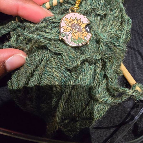 Sip Sip Knit - Gold Plated Hard Enamel Pin Knitters Flair - Etsy