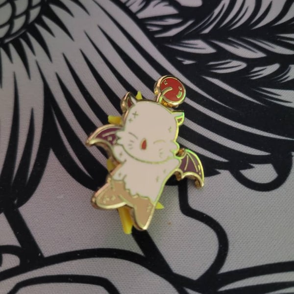 Moogle Final Fantasy Enamel Pin - Etsy