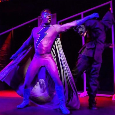 Foam Superhero Mask Standard Domino - Etsy