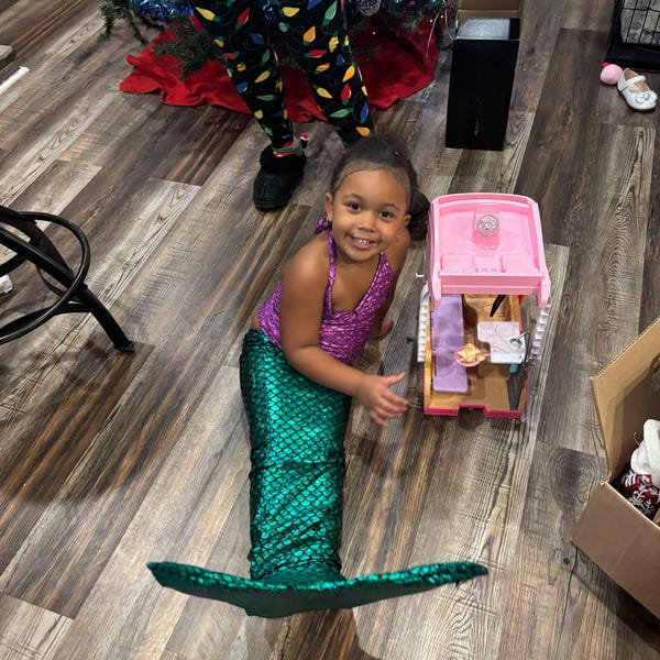 Mermaid Tail Walkable/swimmable With Invisible Zipper Bottom !add ...