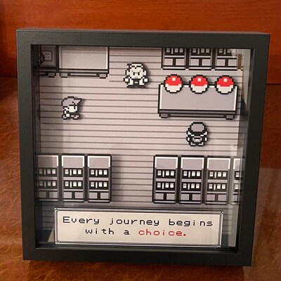 Omori Big Diorama 10x10 Shadox Box Art Omori Game Room Decor Gift for ...