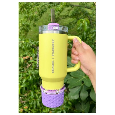 Neon Yellow Bracelets for Stanley Tumbler Bracelets Boot Topper/ Charm ...