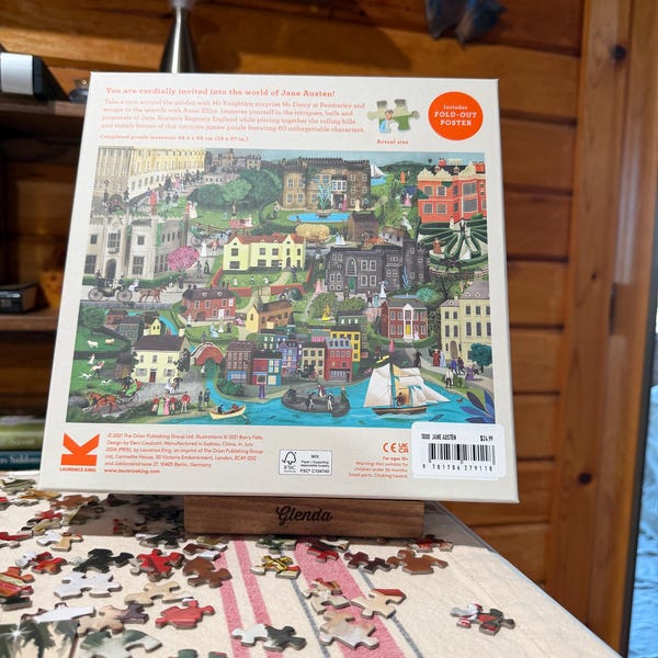 Personalized Wooden Jigsaw Puzzle Box Top Stand (universal Fit) - Etsy