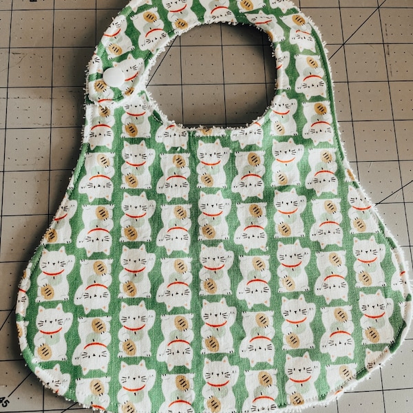 Baby Bib PDF Sewing Pattern, Easy Handmade Baby Collar Sewing Video ...