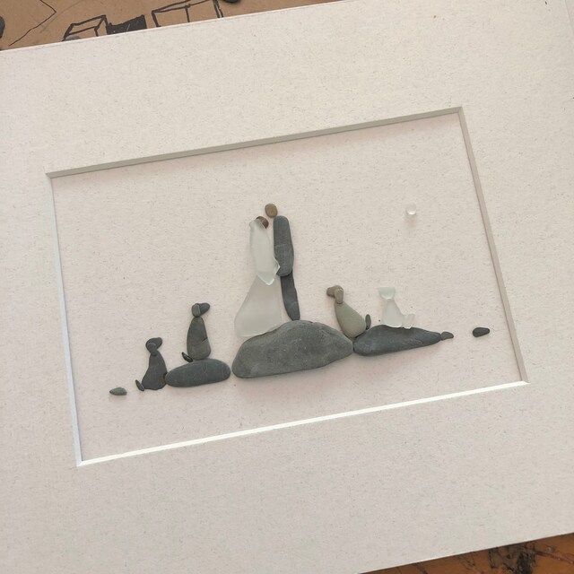 Sharon Nowlan Fine Art from Pebbles and Sea Glass par PebbleArt