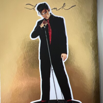 Elvis Presley Austin Butler 68 Comeback Special Sticker red Scarf - Etsy