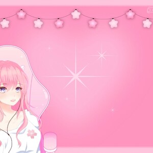 Animated Stream Background, Soft Dreamy Bubble Twitch Overlay, Custom ...