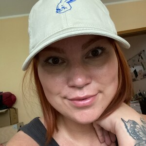 White Rabbit Candy Tote Bag Canvas, Reusable, Aesthetic, Minimalist ...