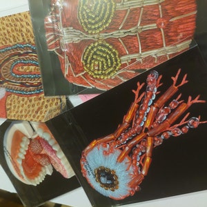 Neuron 6 Beadwork Embroidery Anatomical Pattern DIY Digital PDF ...