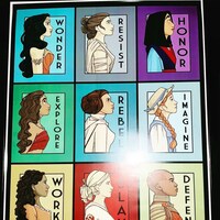 She Series Collage Version One Medium Print - Etsy