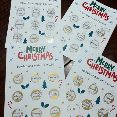 Pregnancy Announcement, Scratch Card, Brother Promoted to Uncle, Uncle ...