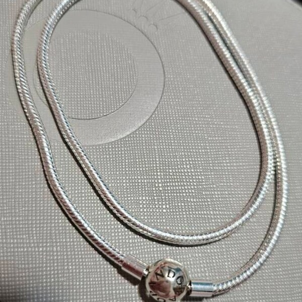 Pandora Minimalist Bracelet, S925 Silver Pandora Moments Sparkling ...