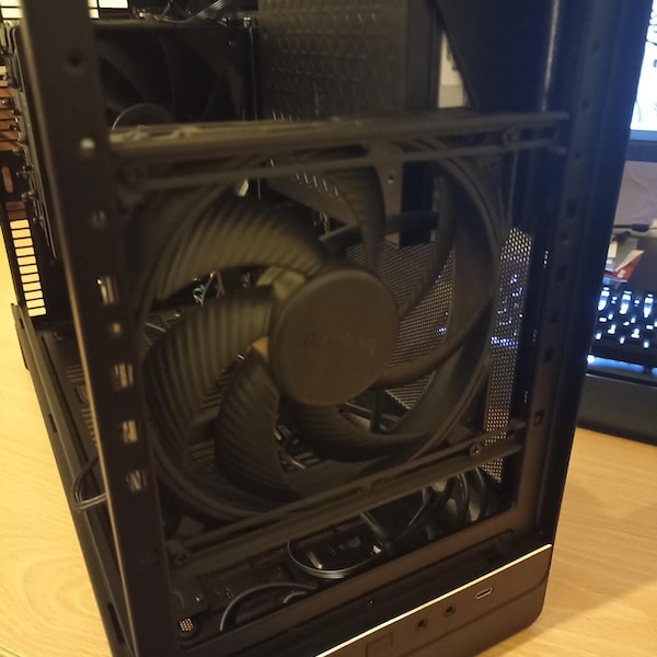 Magnetic Front Fan Rails for Lian Li A3 – Enhance Airflow and Cooling ...