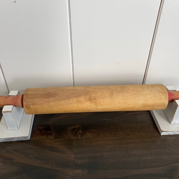 Wood Rolling Pin Stand for Rae Dunn. Farmhouse Riser, Rolling Pin ...