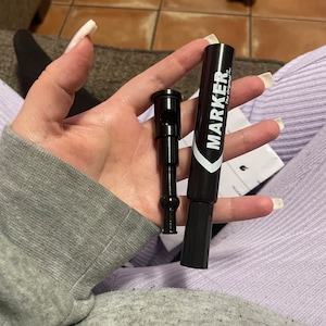 Secret Lighter Tobacco Pipe Sneak a Toke Metal Stealth Smoking Taster ...