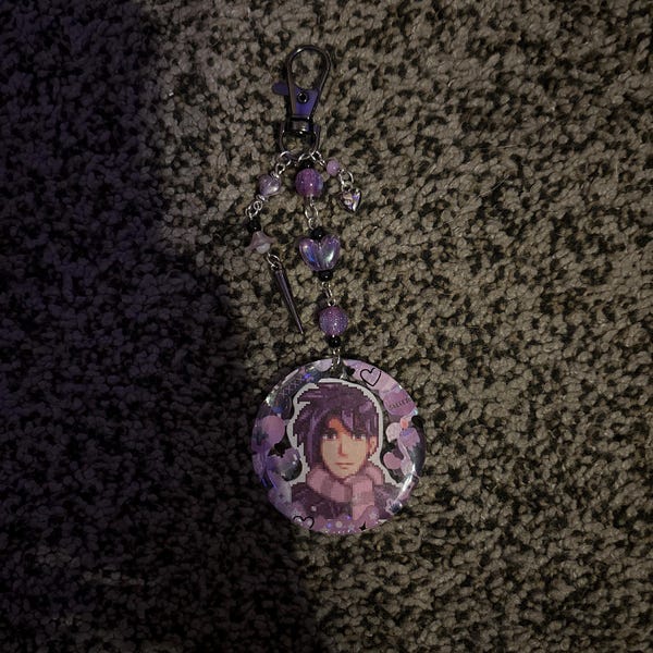 Pink Aesthetic Deco Keychains - Etsy