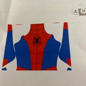 Spectacular Spider-man Digital Suit Pattern - Etsy
