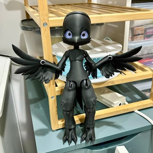 DIGITAL .STL Alien Kabbit Pre-supported Files for SLA Printing 26-28cm ...